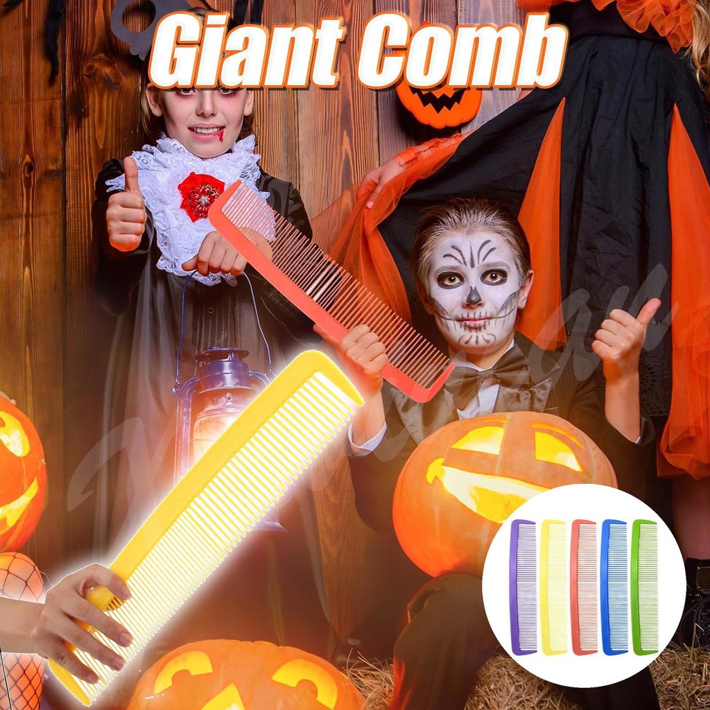 Giant Hair Styling Comb Prank Giant Wide Teeth Comb Photo Props Prank ...