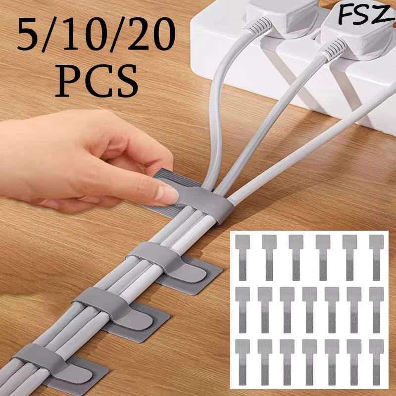 Reusable Cable Ties Fastening Wire Organizer Cord Rope Holder Self ...