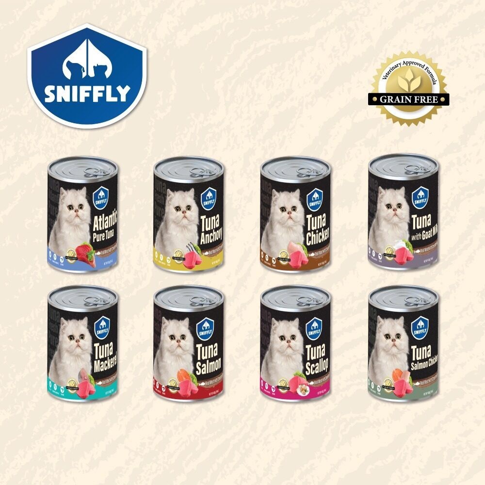SNIFFLY Cat Wet Canned Food 400g | Shopee Malaysia