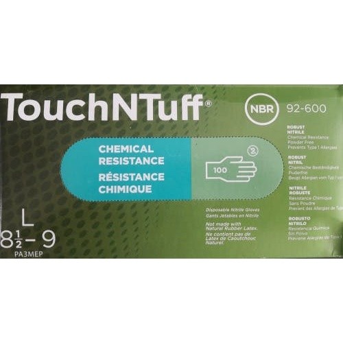 Disposable Glove Ansell Gloves Touch N Tuff Ansel Green Nitrile Doctor ...