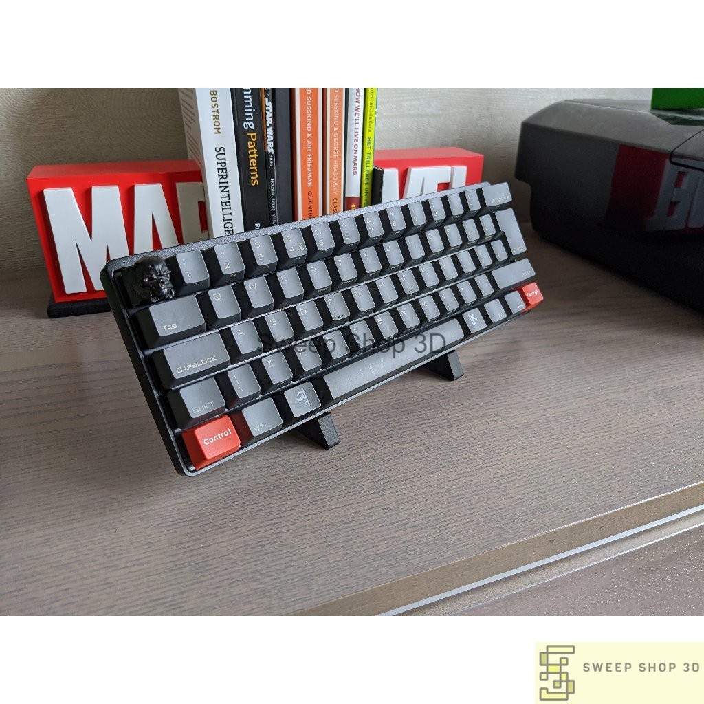 Mechanical Keyboard Display Stand for Small 60% Keyboard Only 3D ...