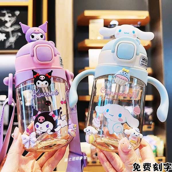 tumbler tahan sejuk budak botol air tahan sejuk kuromi tumbler with straw Kuromi Cute Girl ...