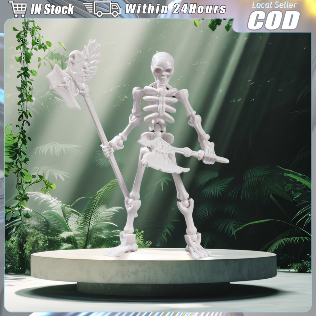 Mini Action Figure 3D printing Model Skeleton Man Dummy 13 Action ...