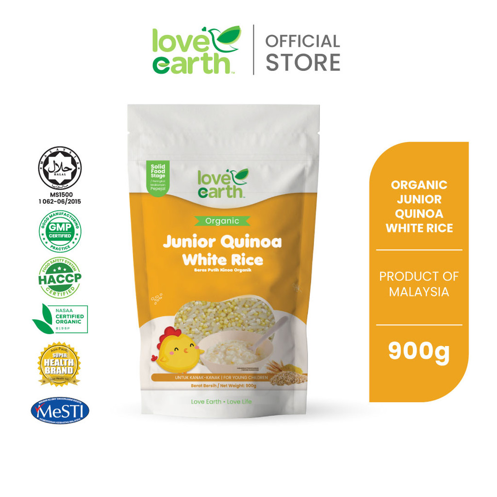 Organic Junior Quinoa White Rice 900g | Shopee Malaysia