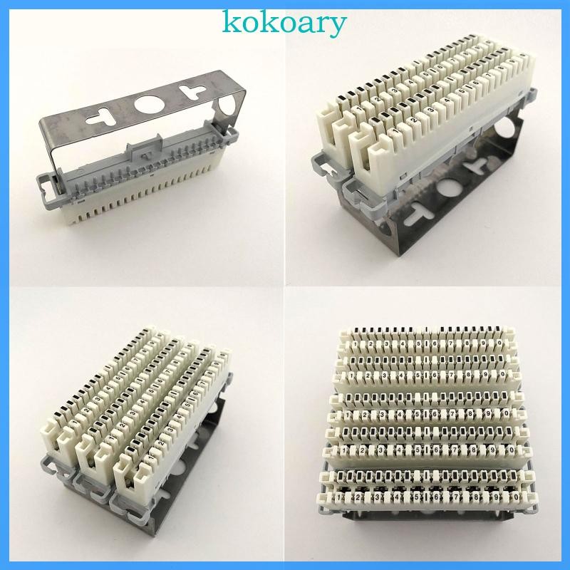KOK MT-2201 Back Mount Frame 1 2 3 5Rows Optional for Krone Telephone ...