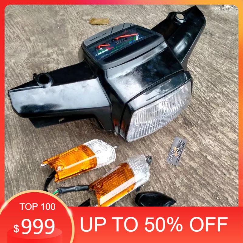 High Quality Black Honda Astrea Prima Star Upper and Lower Front ...