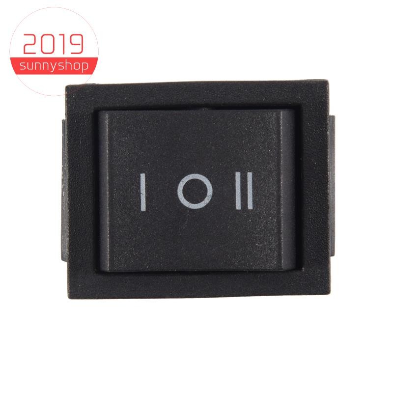 6-Terminals 3 Position ON/OFF/ON DPDT Boat Rocker Switch 16A 250VAC 20A ...