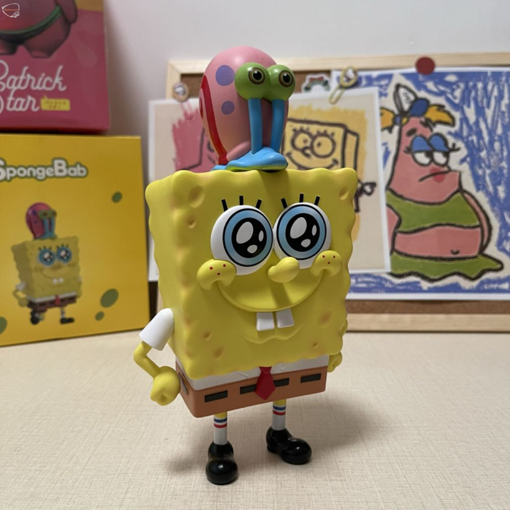 MXBEAUTY Spongebob Squarepants Model, Home Decor PVC Doll Spongebob ...