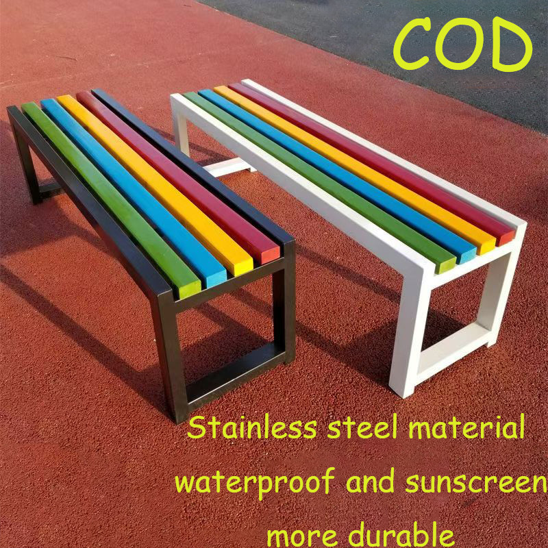 Mall rest bench Outdoor bench Stainless steel bench balcony bench ...