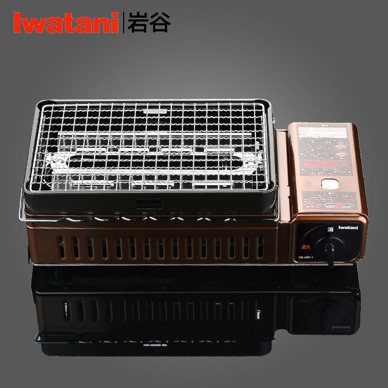 Jepun Iwagaya BBQ relau kaset jenis mudah dibawa rumah tangga luar BBQ ...