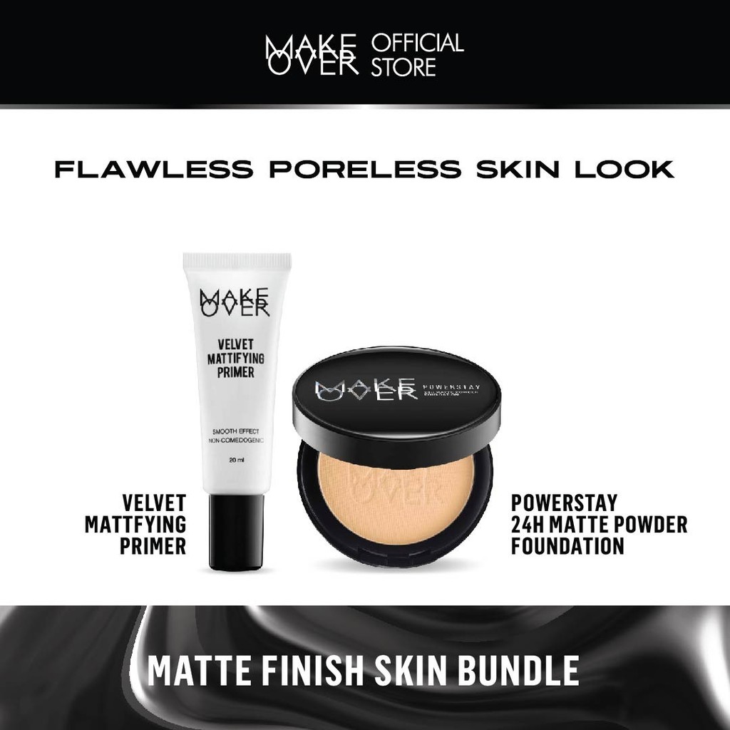 [BUY 2 GET 3] Make Over Matte Finish Skin Bundle - Velvet Primer ...