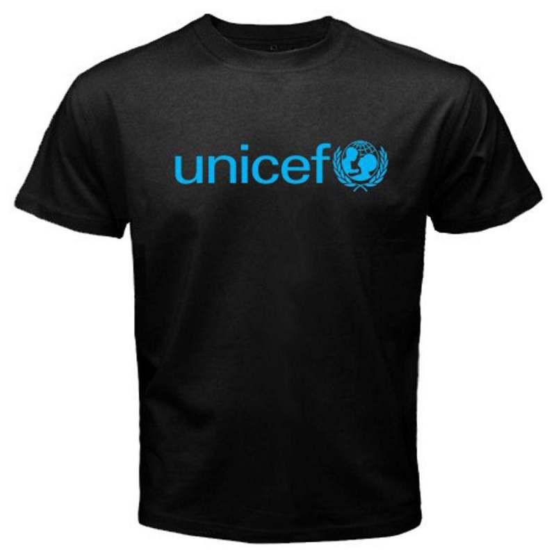 Details About New UN Classic Logo UNICEF WHO Black Men T Shirt | Shopee ...