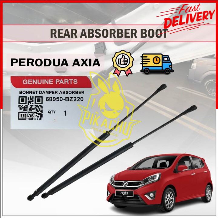 Perodua Axia old Rear Bonnet Damper Rear Boot Absorber Boot Gas Spring ...