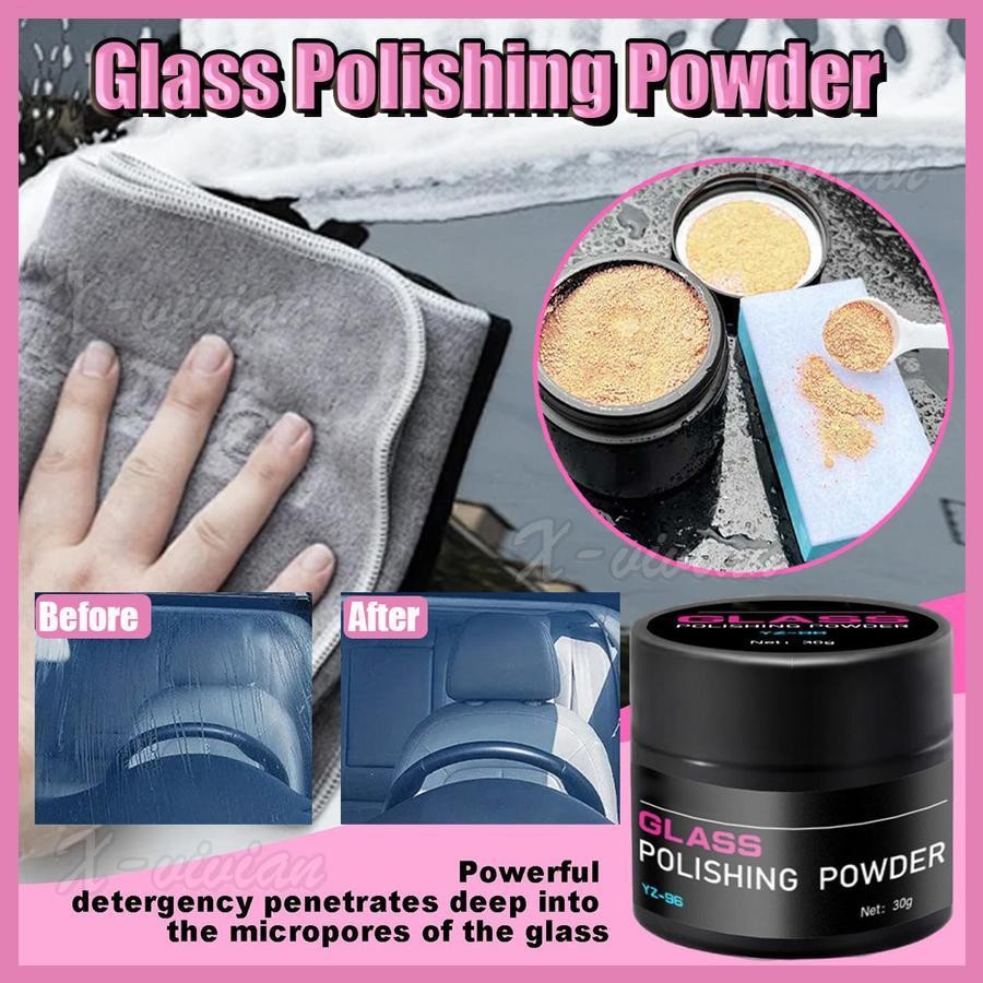 Glass Polishing Powder Glass Scratch Remover Oil Film Remover Polishing ...