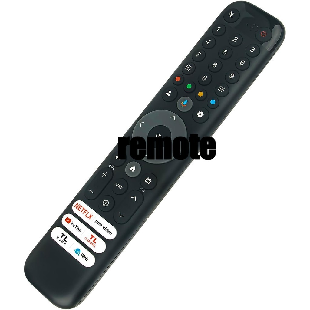 RC833 Replace Voice Remote Control Fit for TCL Smart TV 98C655 85C655 ...