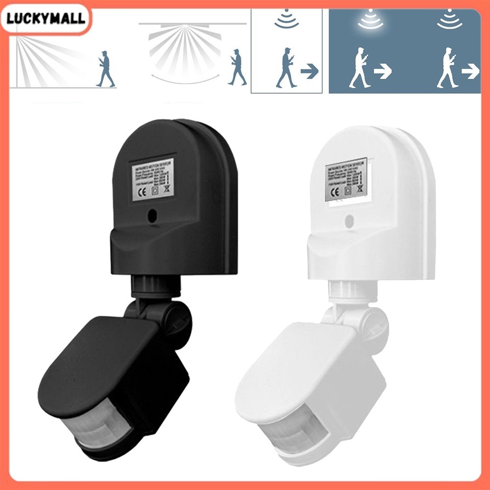 KUM Motion Detector Outdoor Wall For Mounting 180° Motion Sensor ...