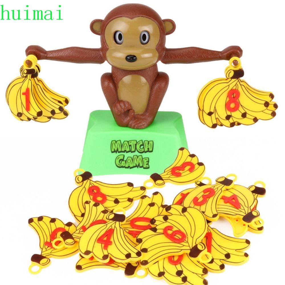HUIMAI Digital Monkey Balance Scale, Puzzle Learning Montessori Math ...