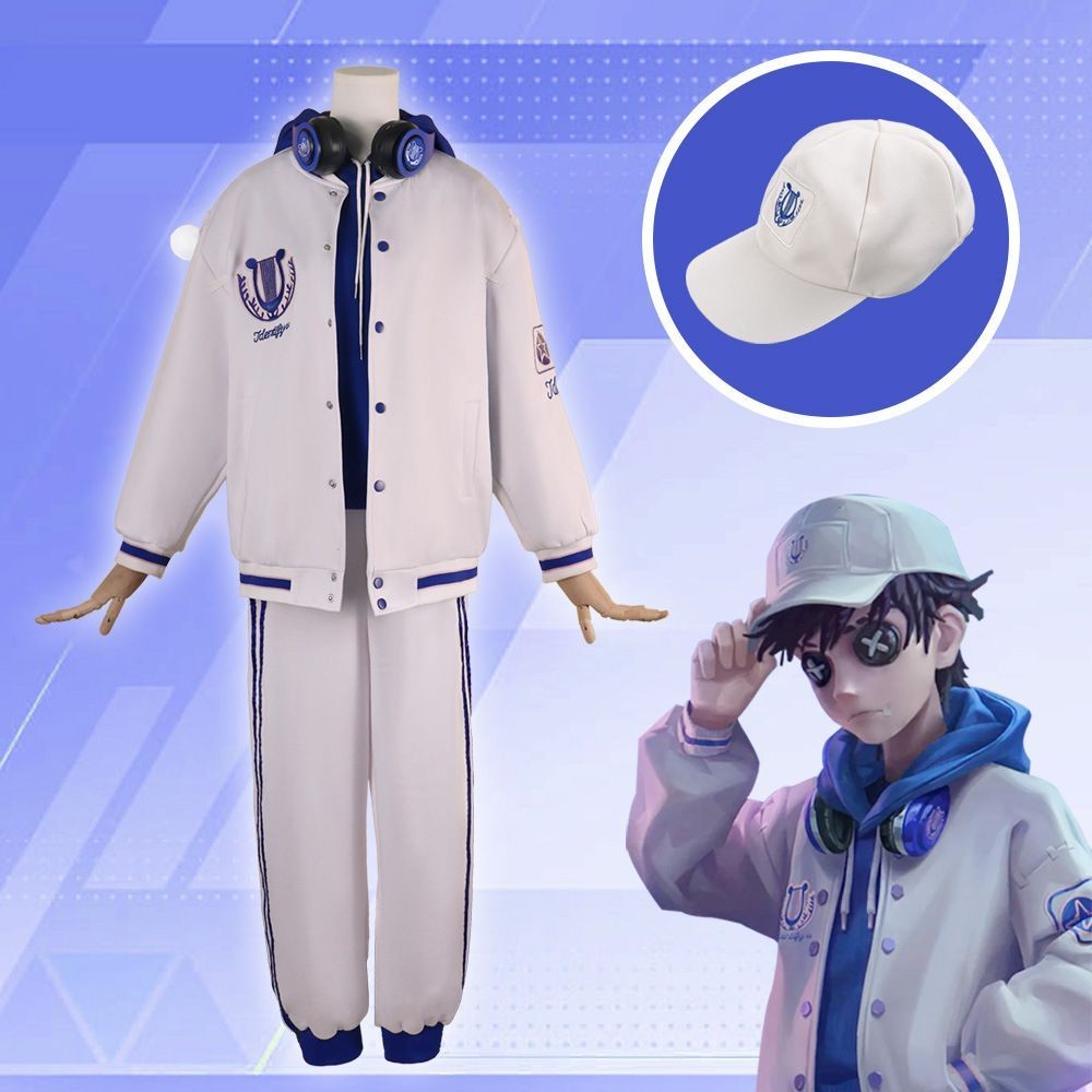 Fifth Personality cosplay Uniform Nebu Gaming cos Uniform White Nebu ...
