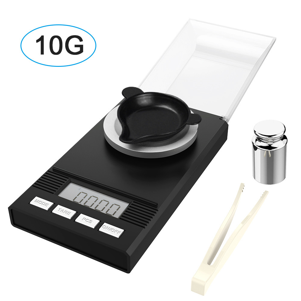 Digital Milligram Pocket Scales 0.001g×10g Electronic Weighing Scales ...