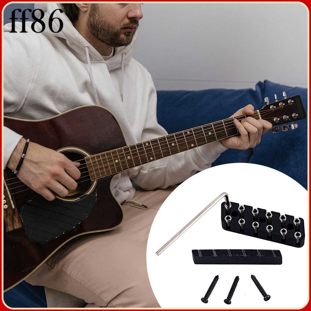 Headless Acoustic Guitar Locking Nuts 6 Accessories Color Part Musical ...