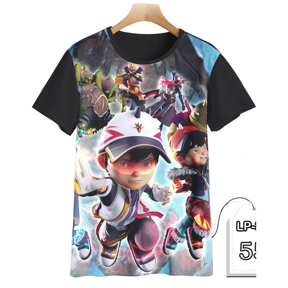 Boboiboy Pattern 3D Printing Children's Clothes Cartoon TV Series ...