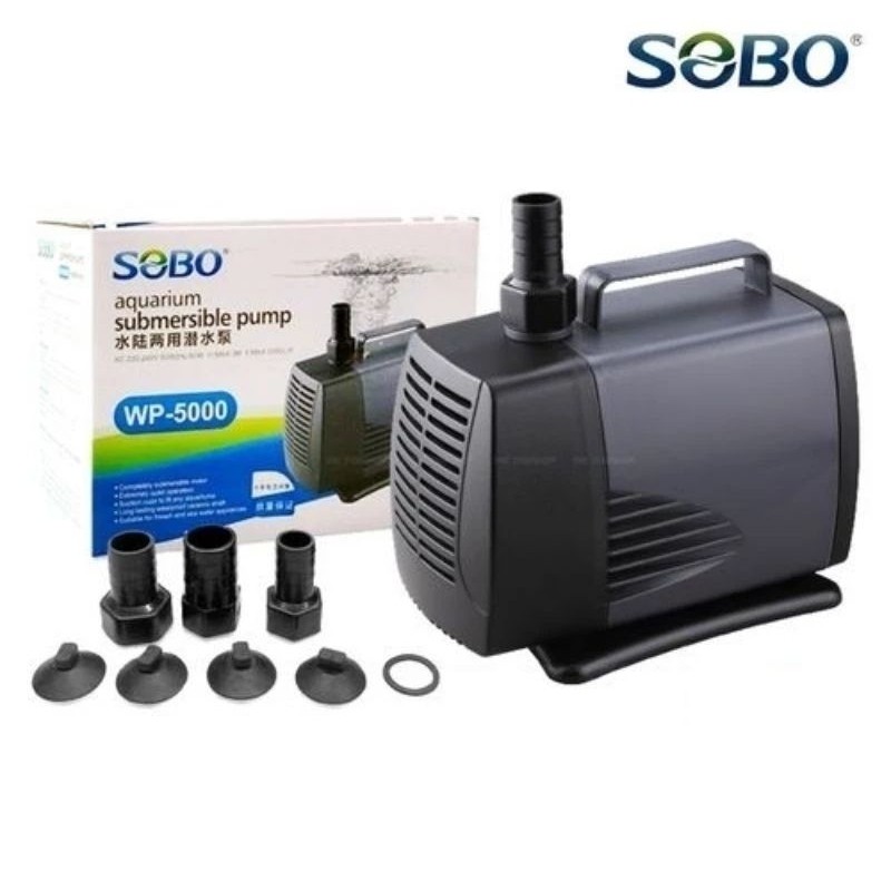 SOBO Aquarium Submersible Water Pump WP-5000 WP-6000/WP-7000/WP-8000 Fish Tank | Shopee Malaysia
