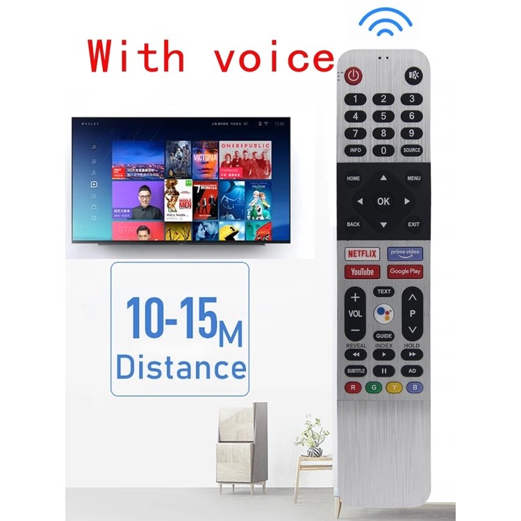 Skyworth Universal Android TV REMOTE 539C-268920-W010 539C-268905-W000 ...