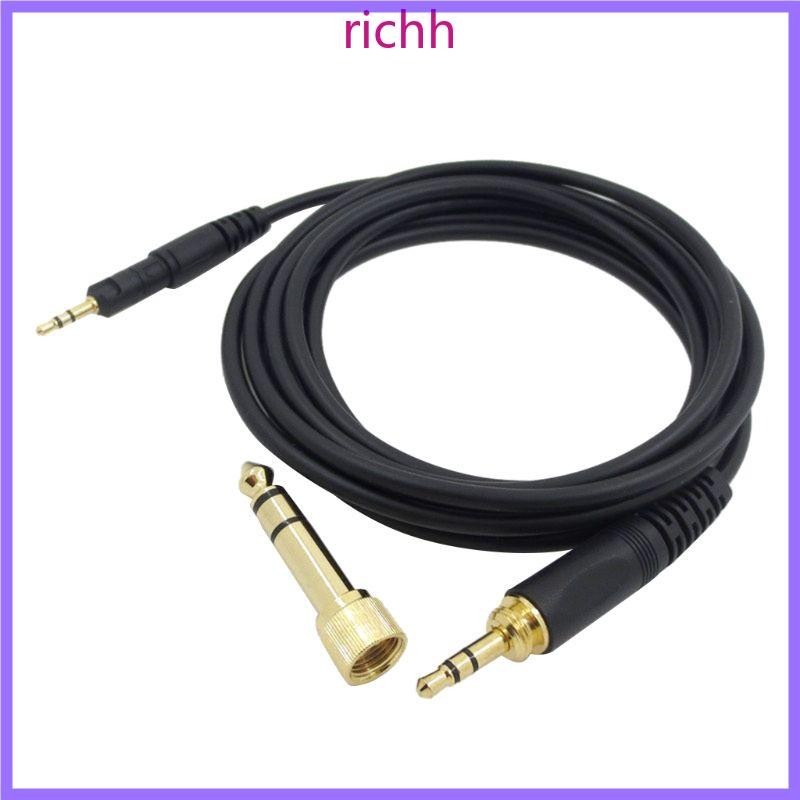 Richh Universal Plug Cable forAudio-Technica ATH-M50X M40X M60 Connect ...