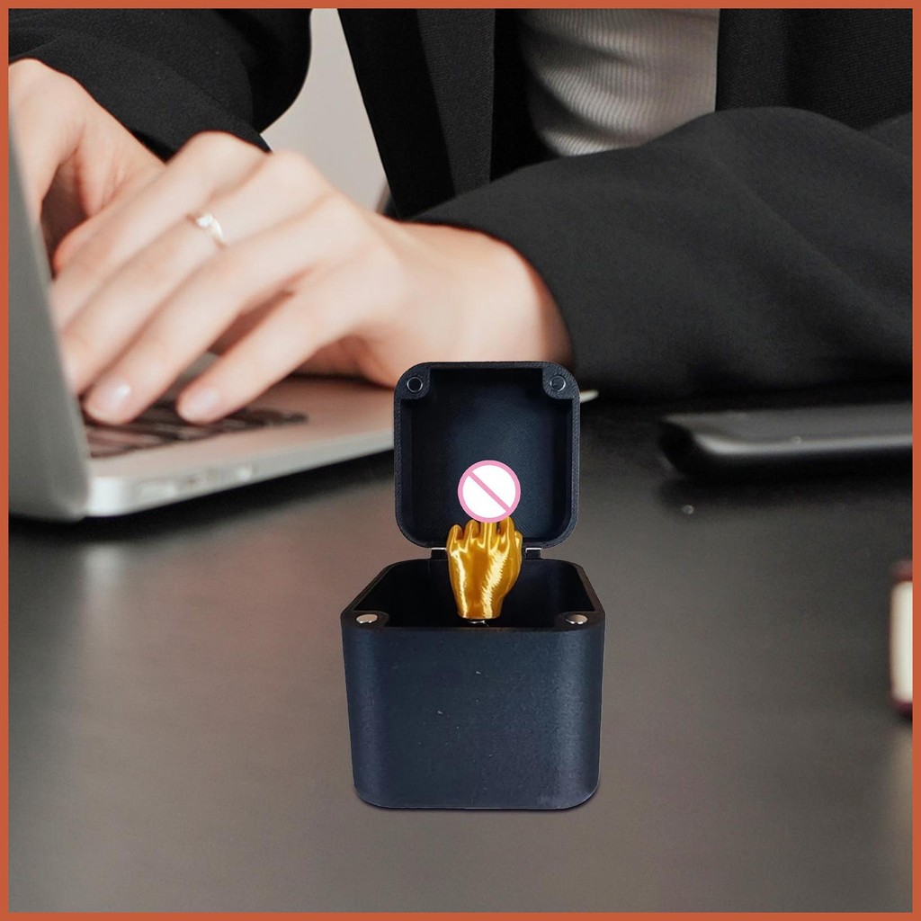 Just For You Middle Finger Pop Up 3D Printed Prank Box Novelty Funny ...