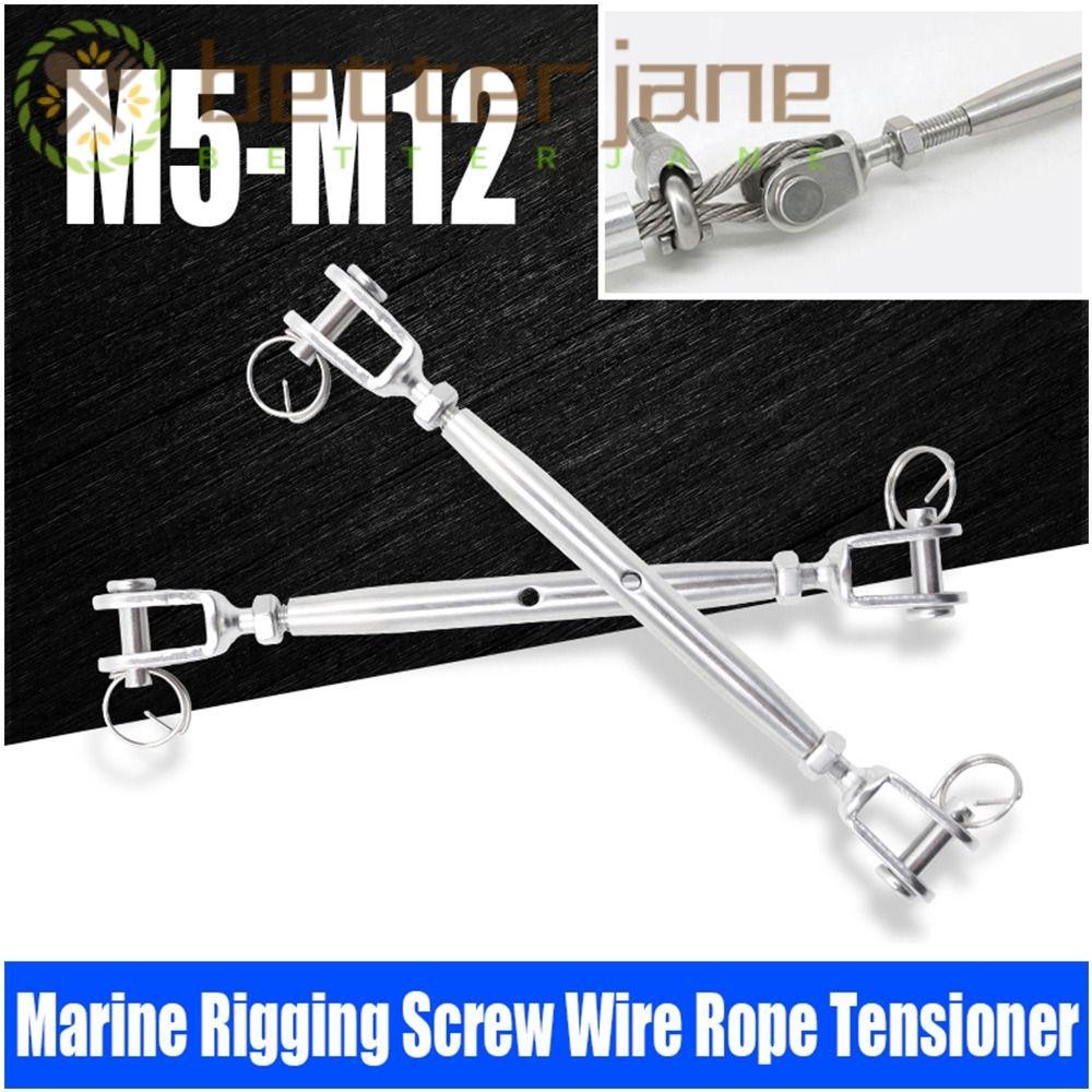 BETTER-JANE Tensioner, Hardware 304 Stainless Steel Marine Rigging ...