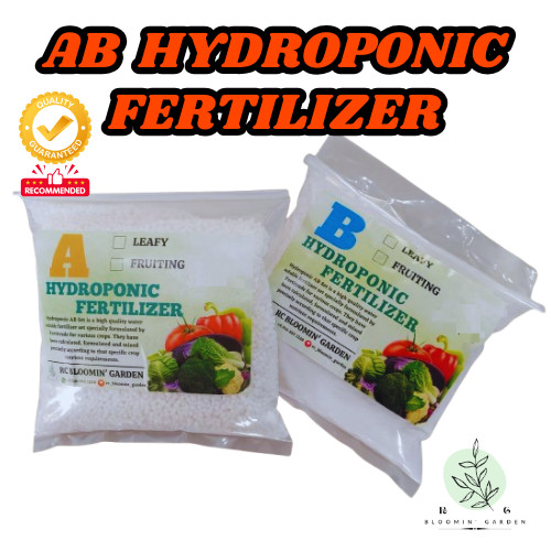 2kg AB Hydroponic Fertilizer Set AB Baja Pekat Baja Air AB Hydroponik ...