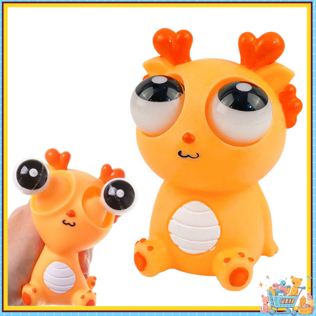 Lingoer| Dragon Sensory Toy Dragon Pinch Toy Adorable Dragon Stress ...