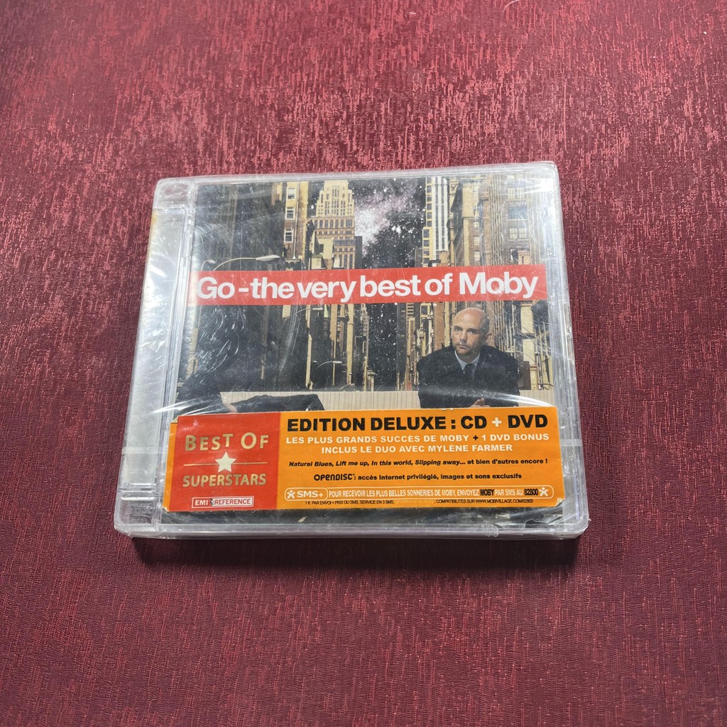 (brand new US)J8261 莫比 Moby - Go: The Very Best 电子 CD+DVD 限时 | Shopee ...