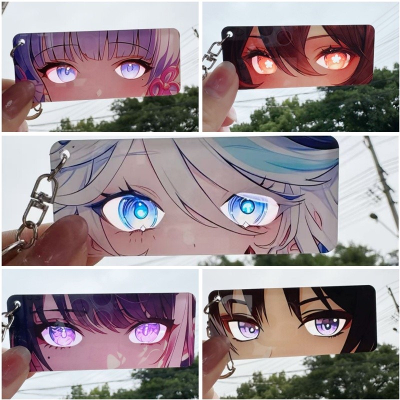 2025 Anime Game Genshin Impact Peripherals Bookmarks Figure DIY Series ...