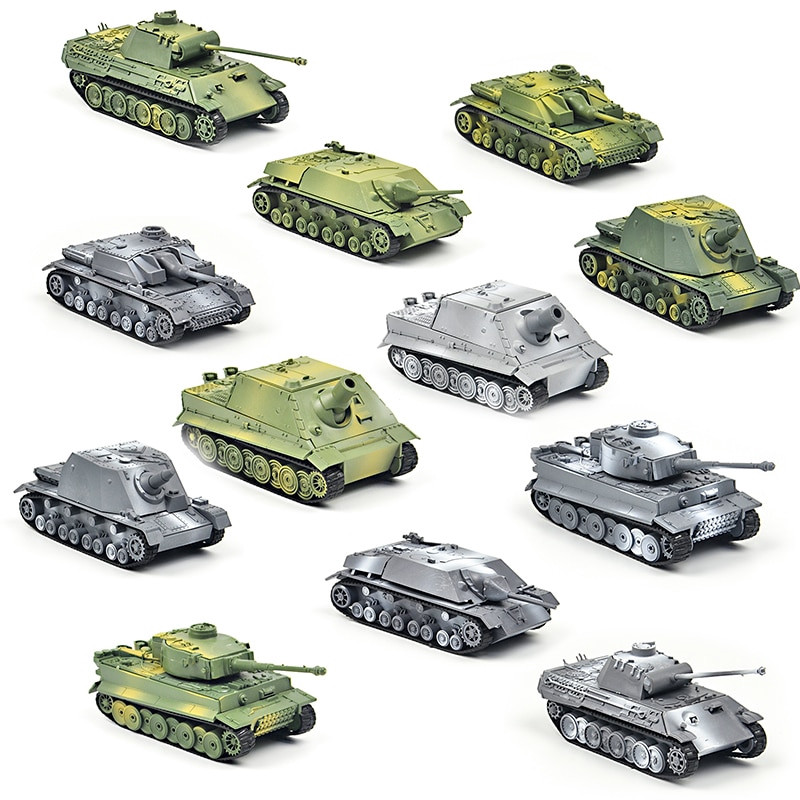3D Puzzles Plastic Model Tank Kit for Adults, Military Tiger Tank Model ...