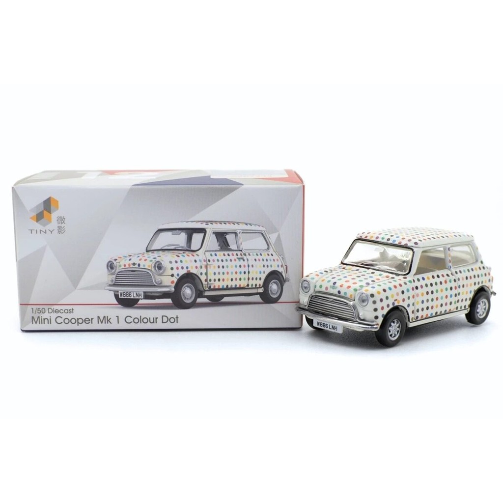 [Authentic] Tiny City Die-cast Model Car - Mini Cooper Mk 1 Colour Dot ...