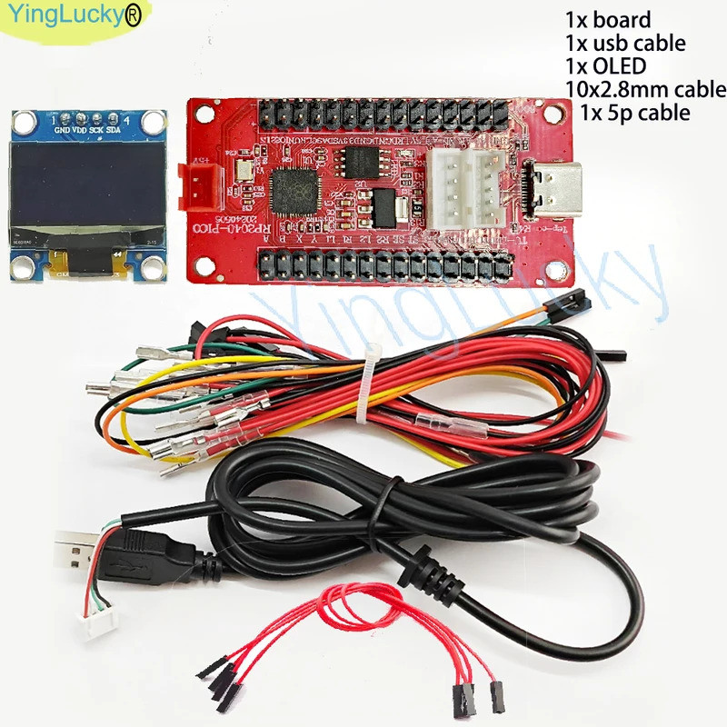 DIY Raspberry Pi Pico Zero Delay USB Board Encoder, PC PS4 Slot Switch ...