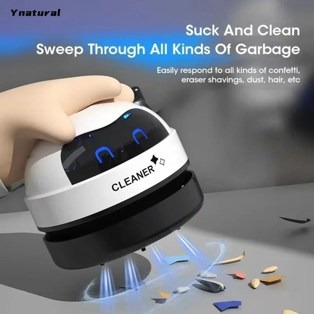 YNATURAL Desk Table Dust Vacuum, Vacuum Cleaner Handheld Mini Vacuum ...