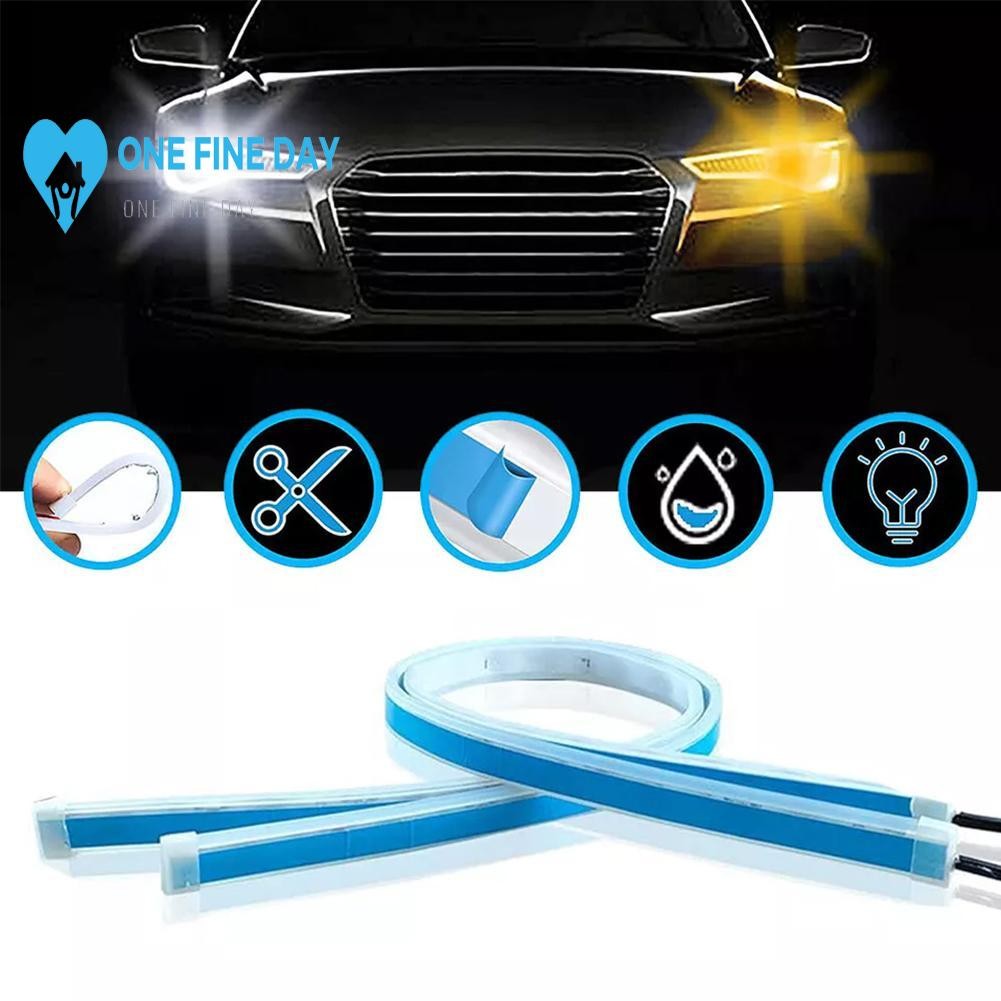Car Flow Turn Signal Led Flow Light With Tear Eye Light Guide Strip ...