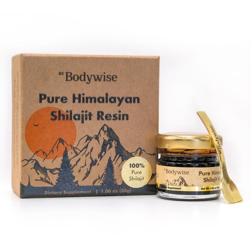 Be Bodywise Pure Himalayan Shilajit Resin | 3rd Party Lab Tested ...