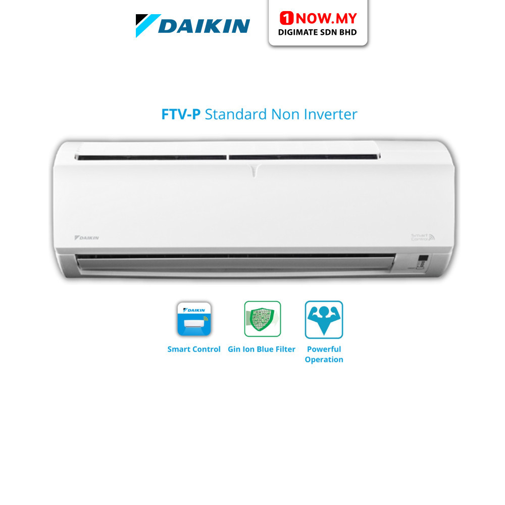 DAIKIN 1HP 1.5HP 2HP 2.5HP 3HP Non Inverter Air Conditioner FTV28 / 35 / 50 / 60 / 85PB | FTV-PB ...