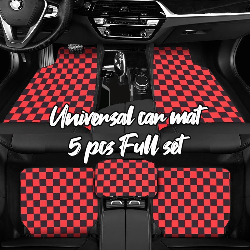 Perodua Axia Dadu Karpet Universal 5PCS Car Floor Mat Set Carpet Anti ...