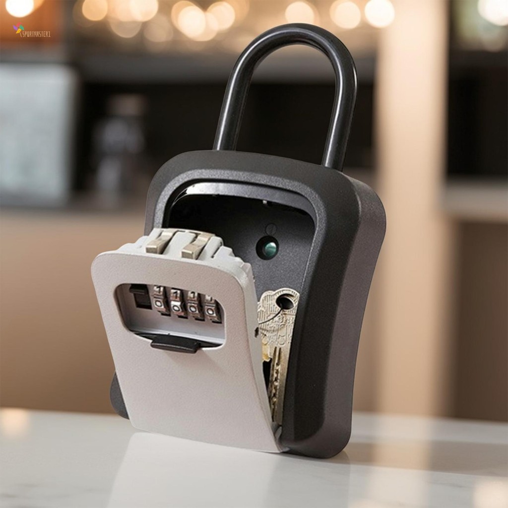 Combination Lock 4-Digit Padlock Outdoor Anti-theft Luggage Combination ...