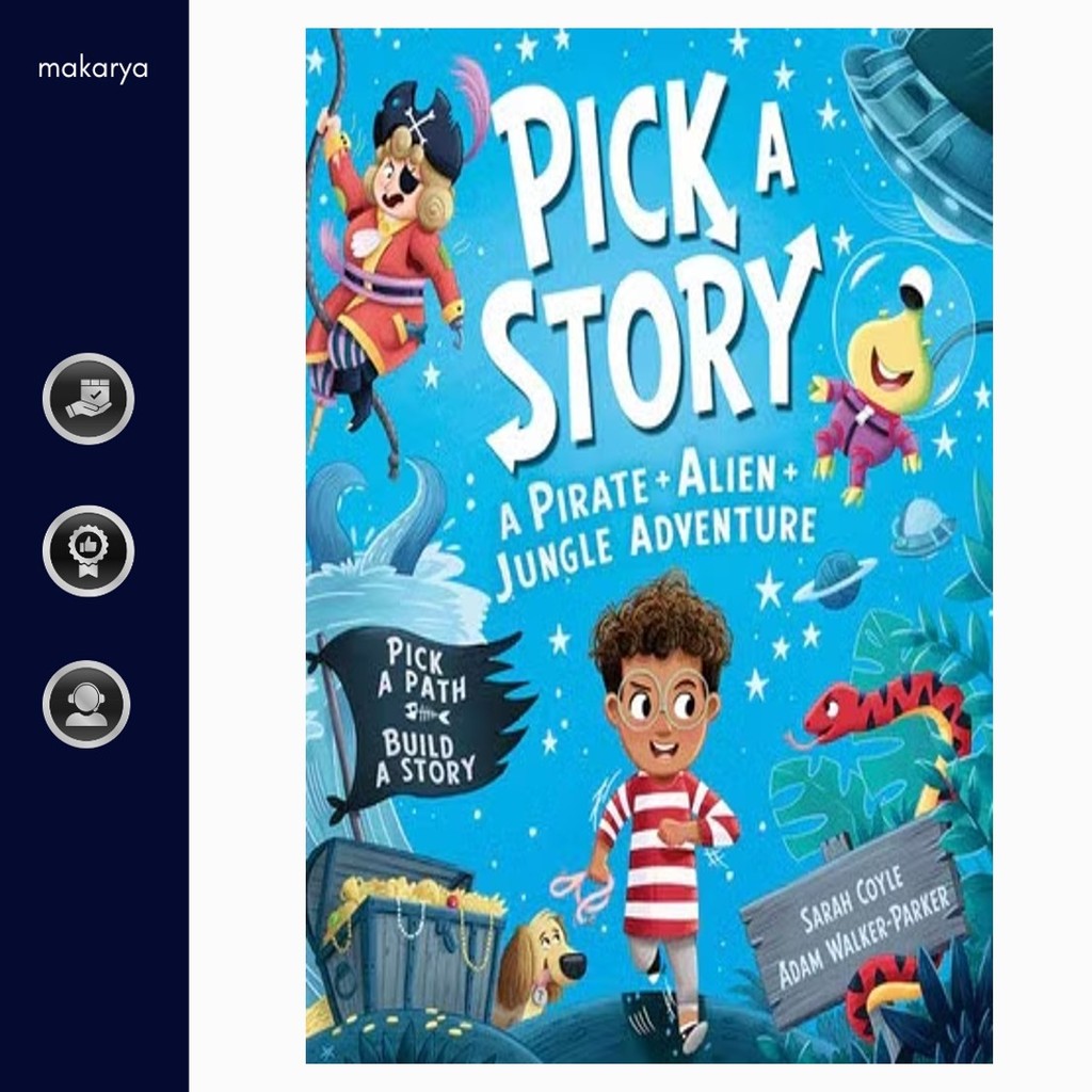 Pick A Story: A Pirate Alien Jungle Adventure (SARAH COWLE) | Shopee ...