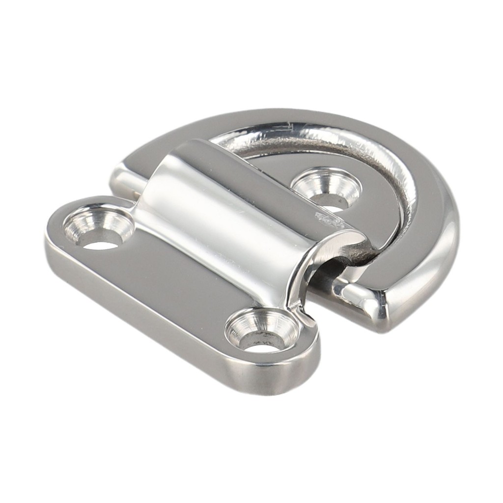 Lashing Ring Tie Down 316 Stainless Steel Folding Pad Eye Anchor Point ...