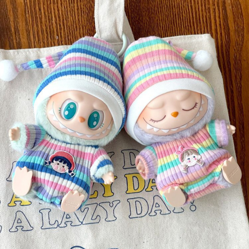 Labubu Doll Clothes Set Labubu V2 Clothes Accessories Clothing DIY Kid ...