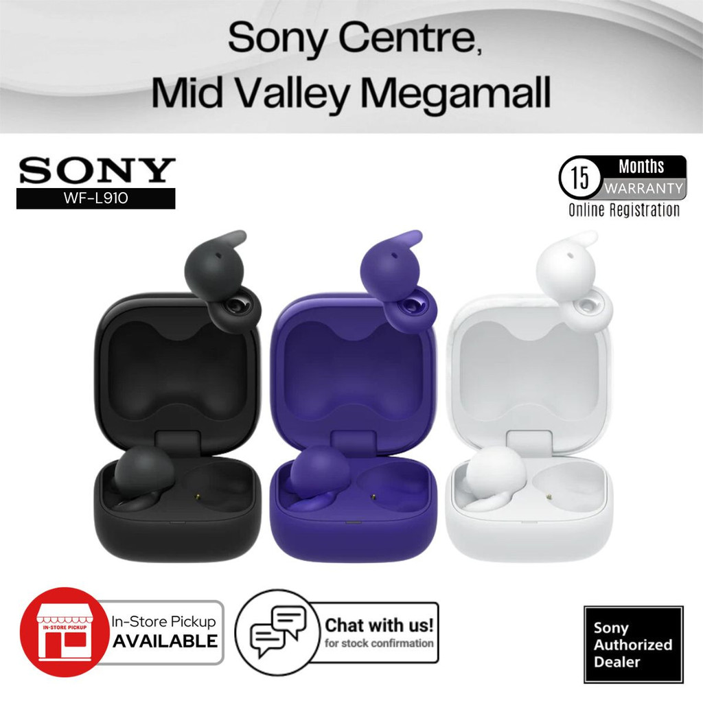 Sony LinkBuds Open Wireless Headphones - WF-L910 | Shopee Malaysia