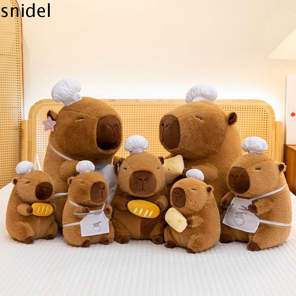 SNIDEL Capybara Plush Doll, Cheese Pot Shovel Capybara Plush Toy ...