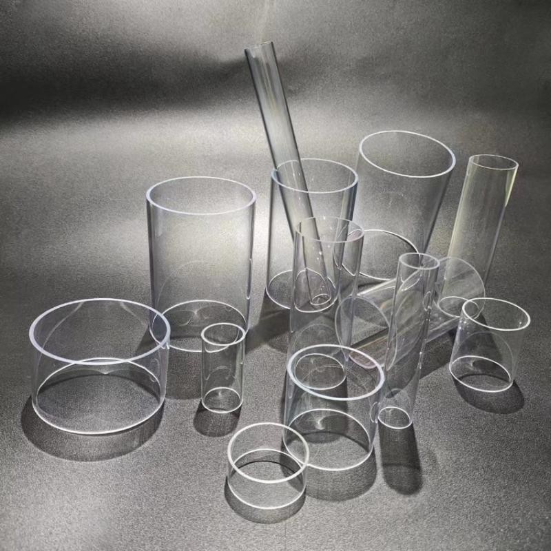 P PC Tube Transparent Hard Tube Plastic Transparent Round Tube Hollow ...