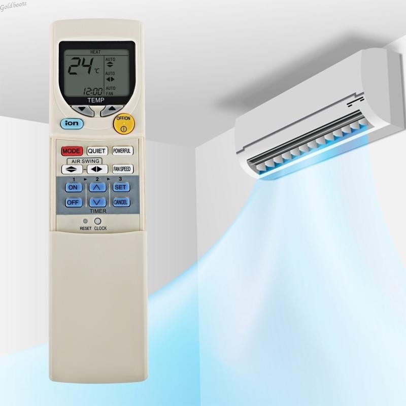 GB AC Remote Control Aircon Air Conditioner Light Weight White AC ...